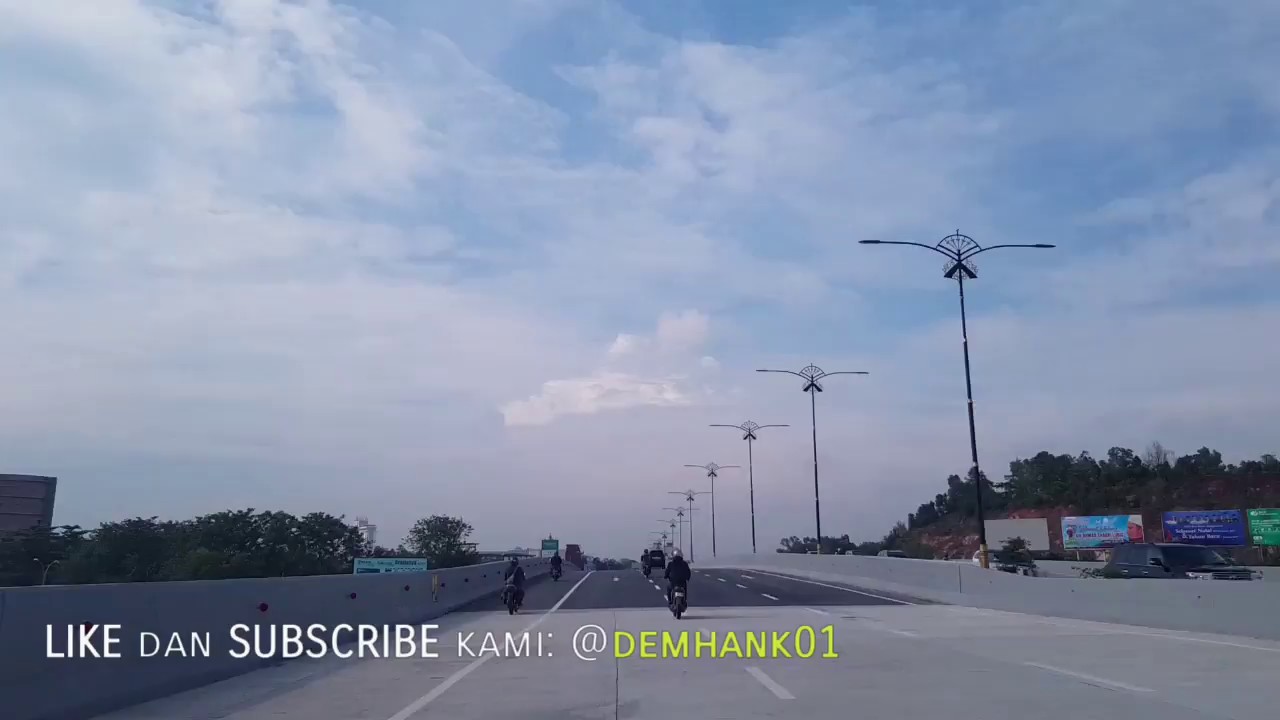 Lewat Flyover Batam pertama kali - Pertama dalam sejarah, Batam punya ...
