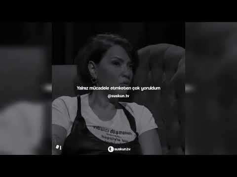 yanliz mucadele etmekten cok yoruldum... 💔