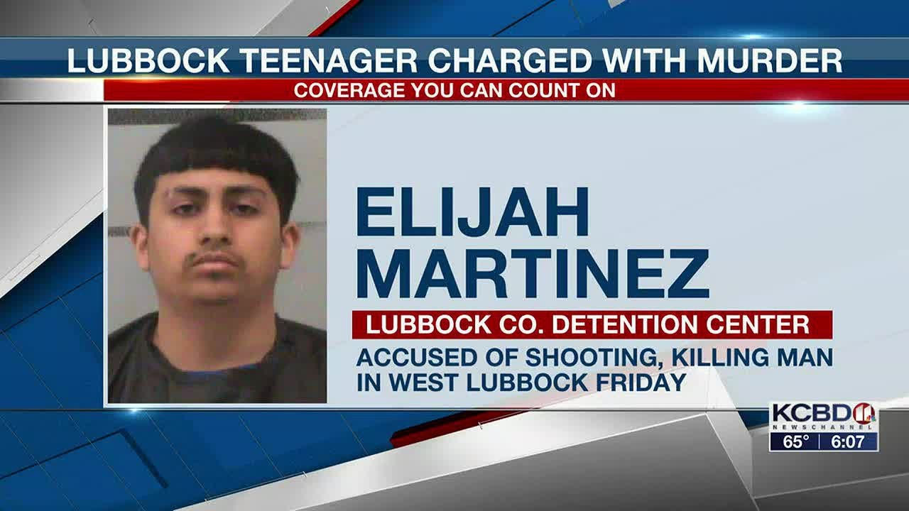 17-year-old Elijah Martinez charged with West Lubbock murder - YouTube