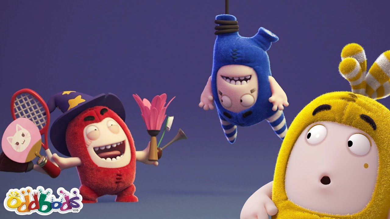 Boneka Pinata Halloween | Oddbods | Kartun Anak Anak | Moonbug Kids ...