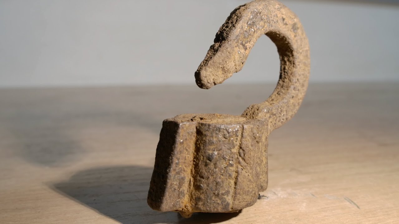 Restoration of an ancient padlock from the 18th-19th centuries until ...