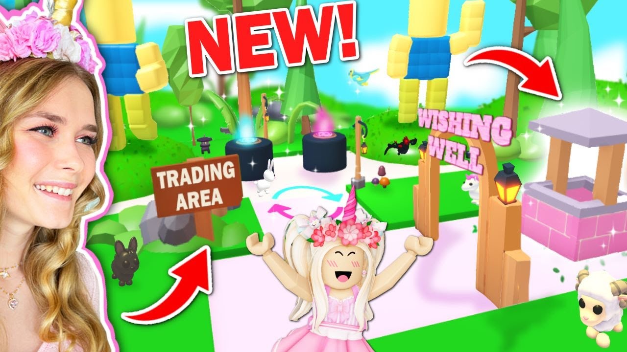 *NEW* TRADING WORLD And WISHING WELL In Adopt Me! (Roblox) - YouTube