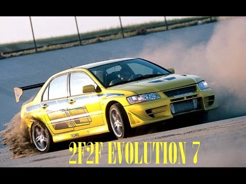 2 Fast 2 Furious Mitsubishi EVO Build - YouTube