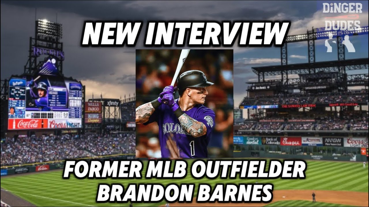 Former MLB Outfielder Brandon Barnes Joins the Show - YouTube