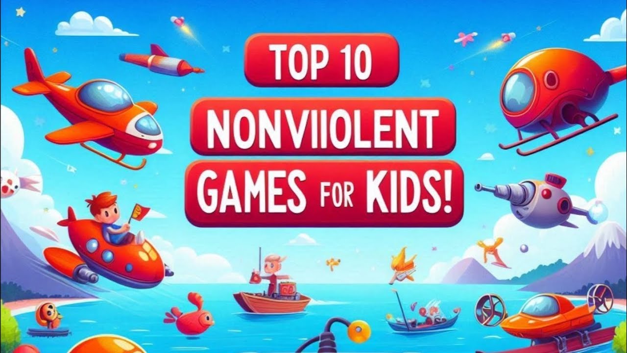 Top 10 nonviolent video games for kids. All the fun without the fight ...