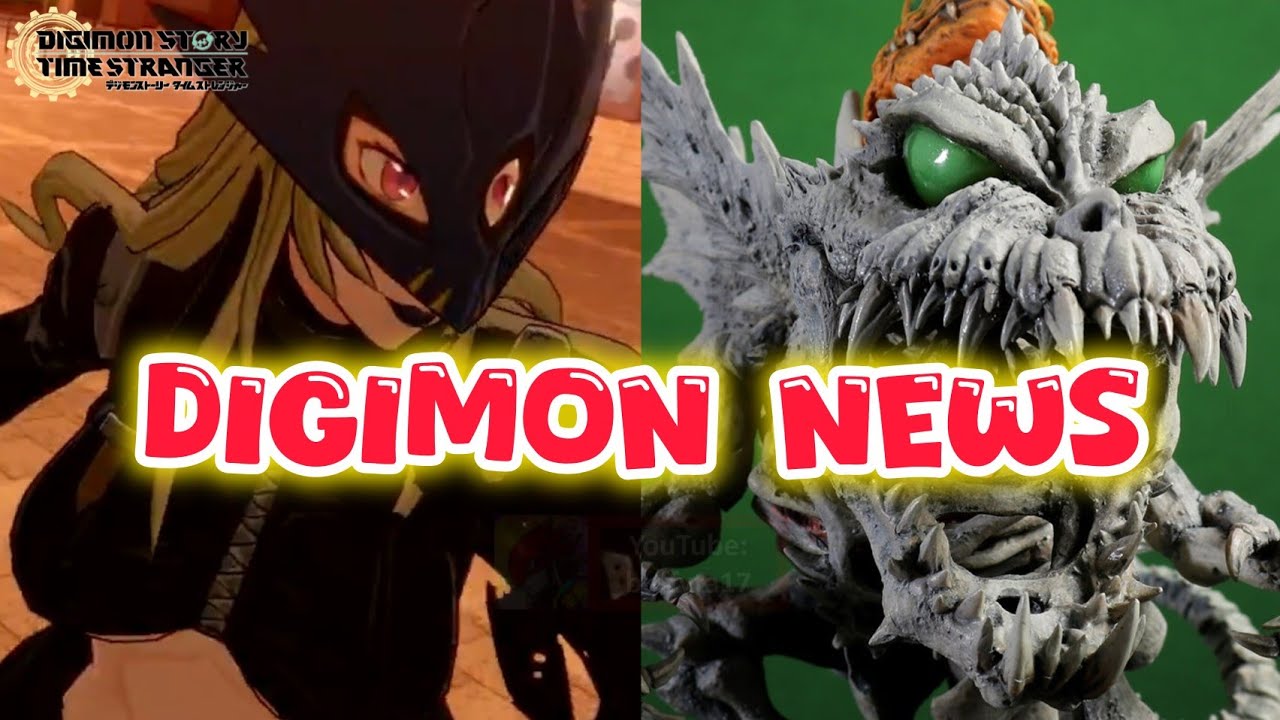 Digimon News - Time Stranger System Trailer, Three Musketeers, Shakamon ...