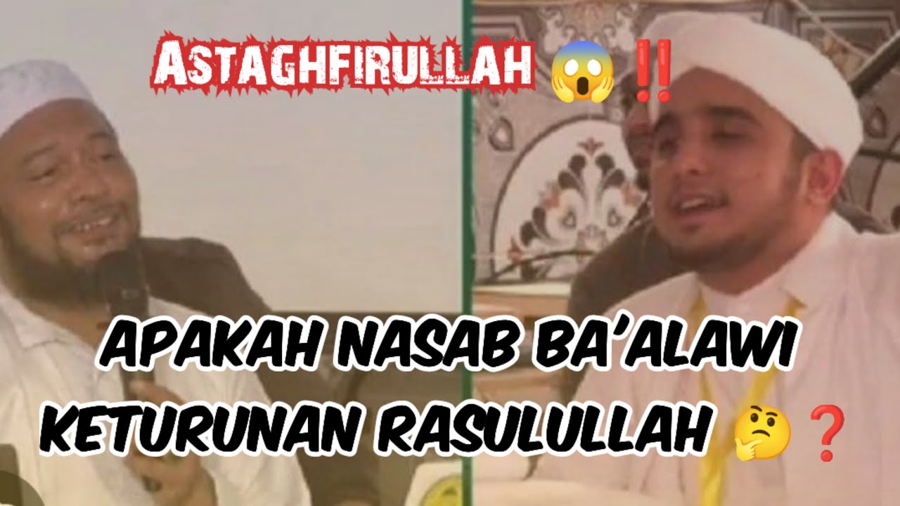 Apakah Ba'alawi Terputus simak penjelasannya #baalawi #video #islam # ...