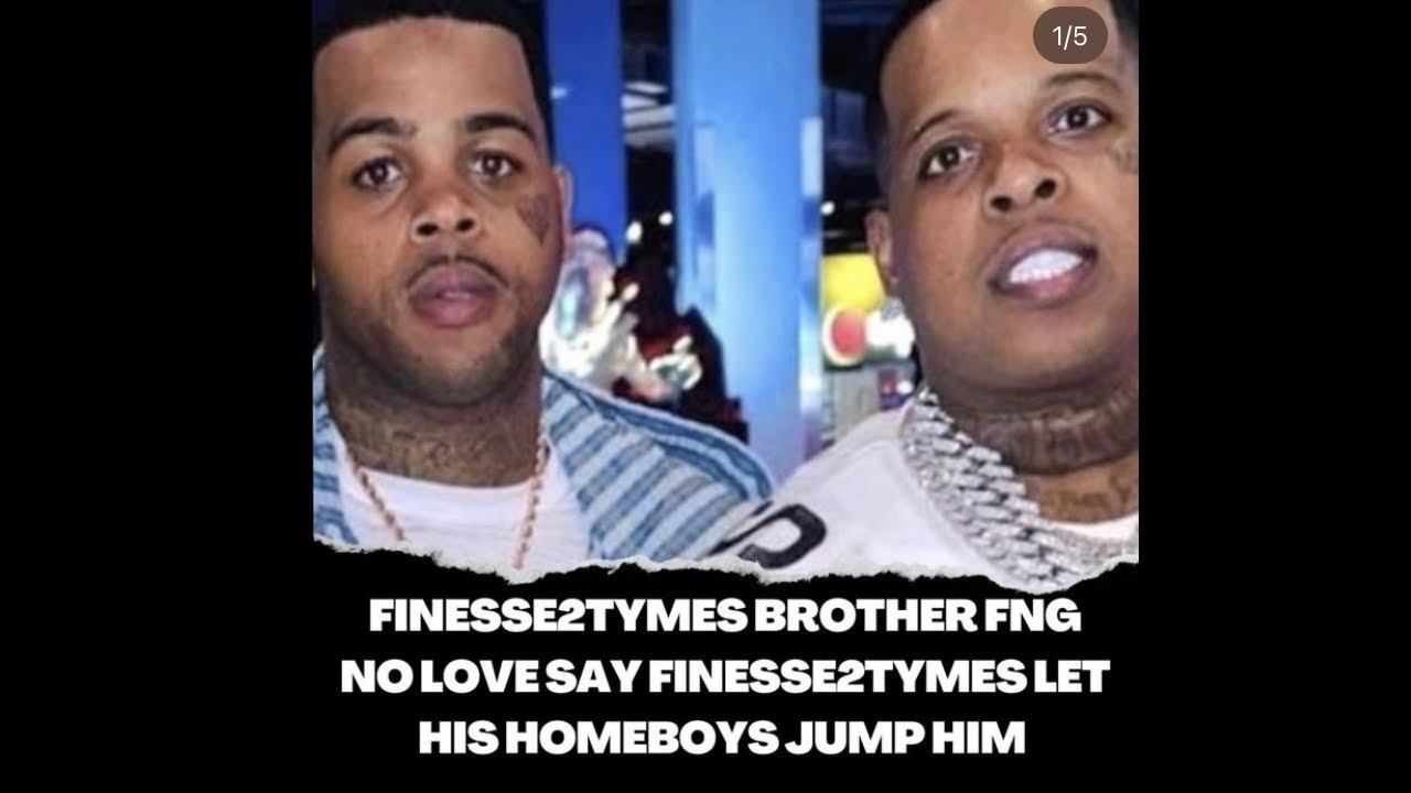 Finesse2Tymes brother FNG No Love gets Jumped but his crew # ...