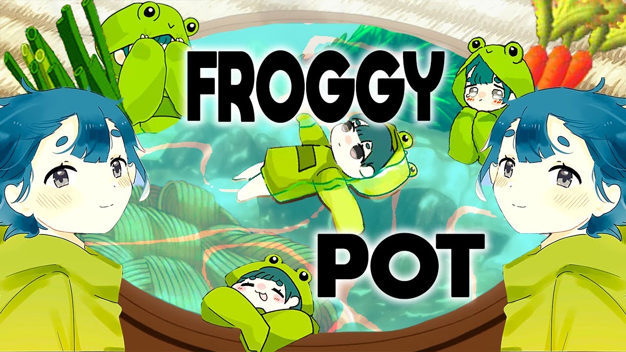 Froggy is SLOWLY BOILING! FROGGY POT VISUAL NOVEL - YouTube