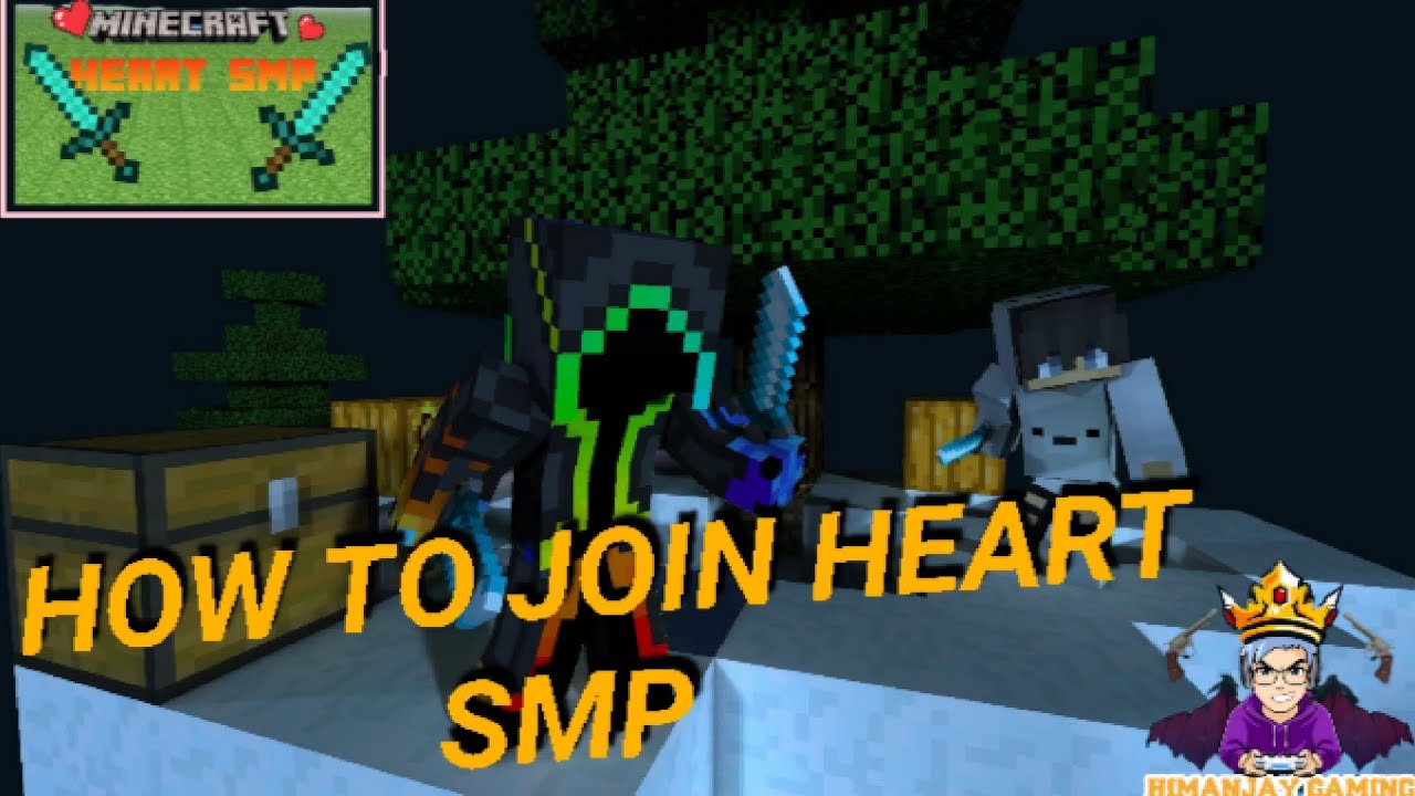 How to join heart smp ll Minecraft server ll in hindi ll @anilmoitra1 ...