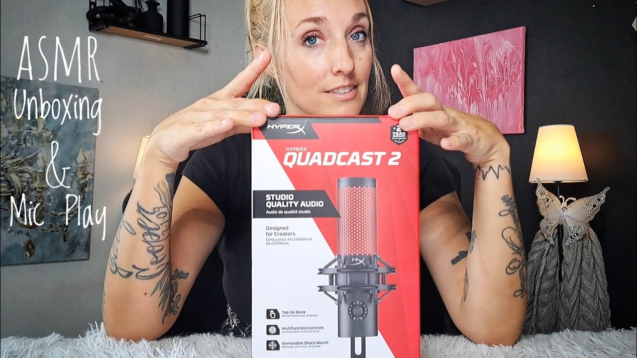 ASMR | New Mic Unboxing | Mic Play | Yummy asmr Sounds - YouTube