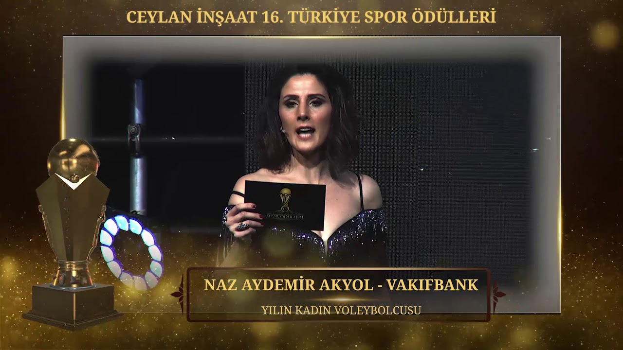 Yılın Kadın Voleybolcusu - Naz Aydemir Akyol - Ceylan İnşaat 16 ...