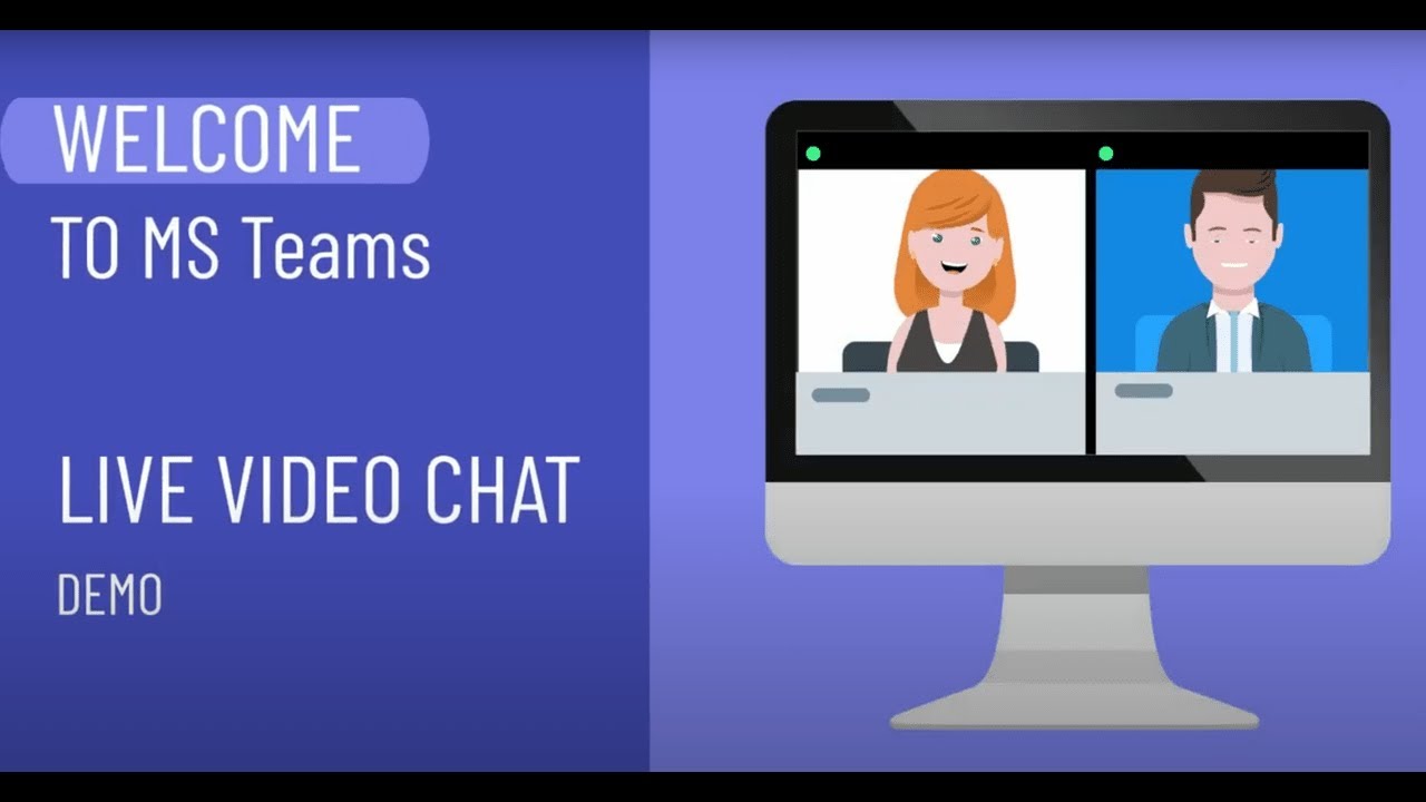 MS Teams Video Chat Tutorial - YouTube