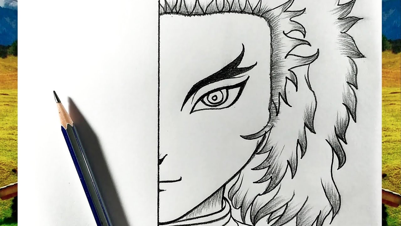 How to draw Rengoku easy -- Step by step Anime character drawing ...