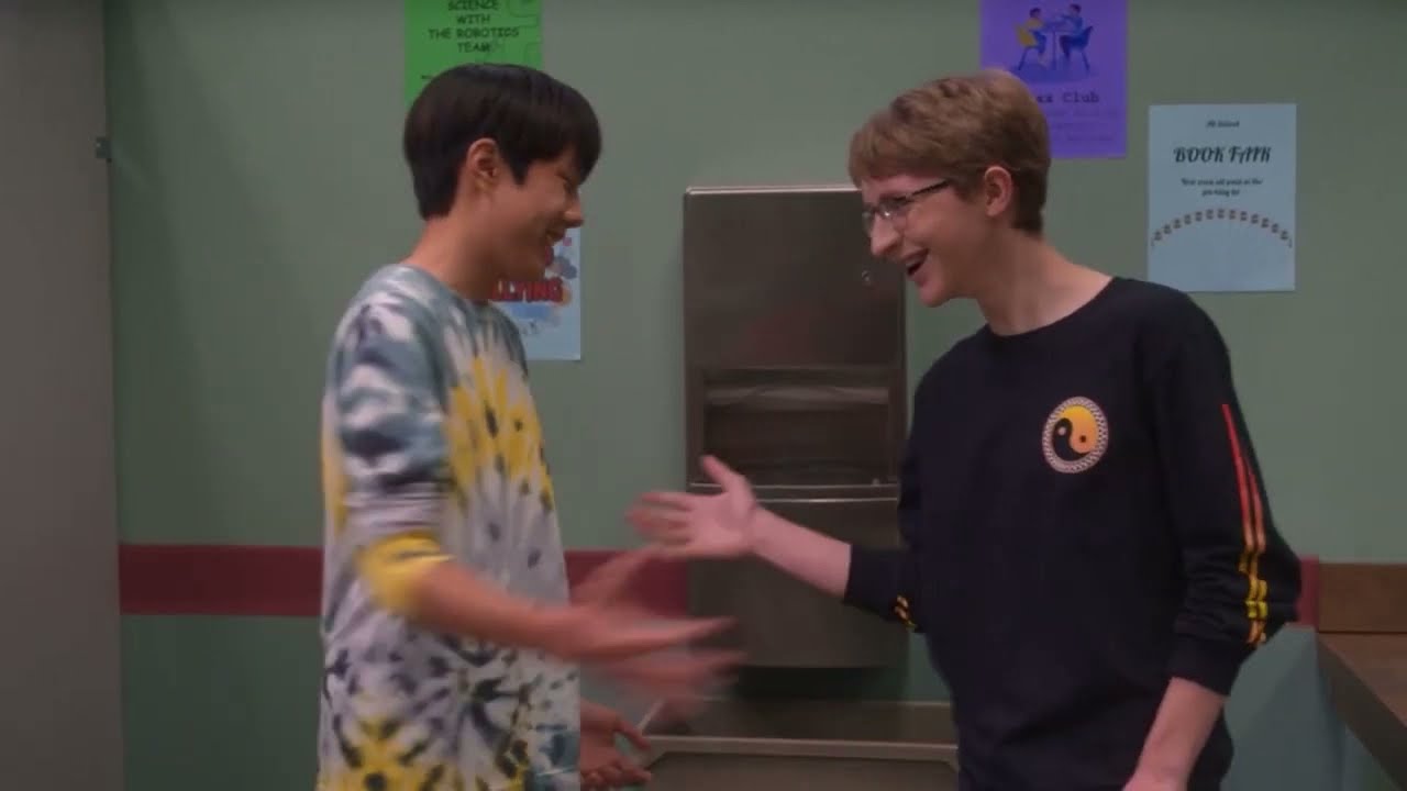 Cobra Kai Nathaniel and Bert - The Moment of Truth - YouTube