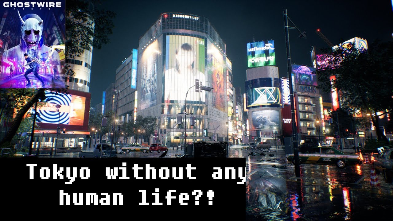 [ Ghostwire Tokyo ] The Detail Of Shibuya Scramble Crossing - YouTube