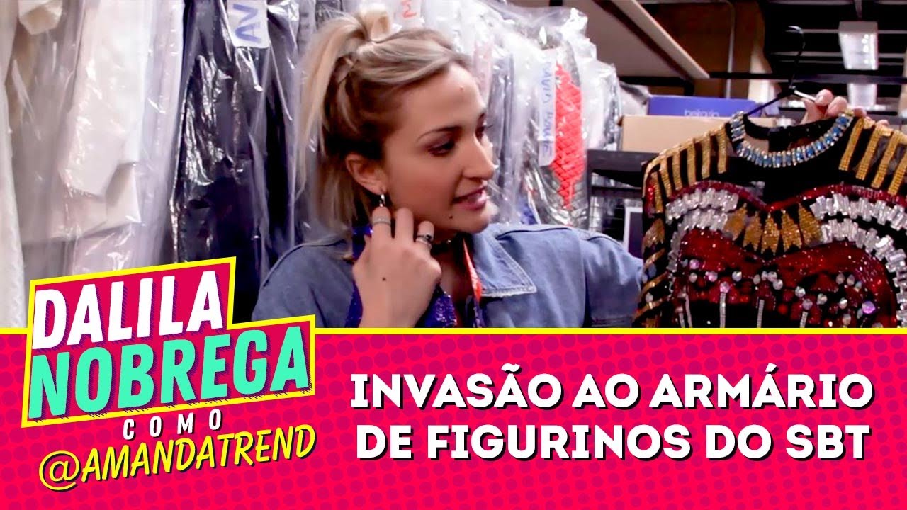 Amanda Trend invade o guarda-roupa do SBT e mostra figurinos - YouTube