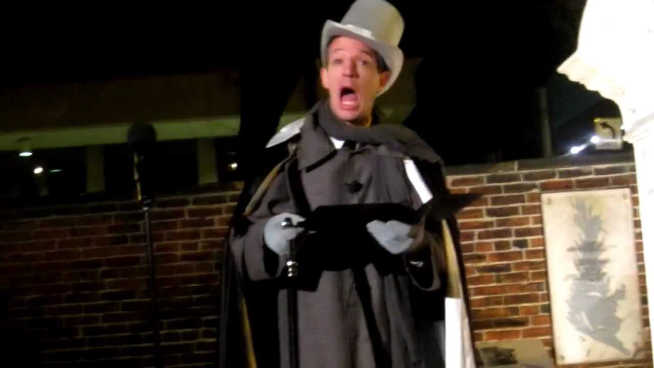 2012 Edgar Allan Poe Celebration - C. Auguste Dupin - YouTube