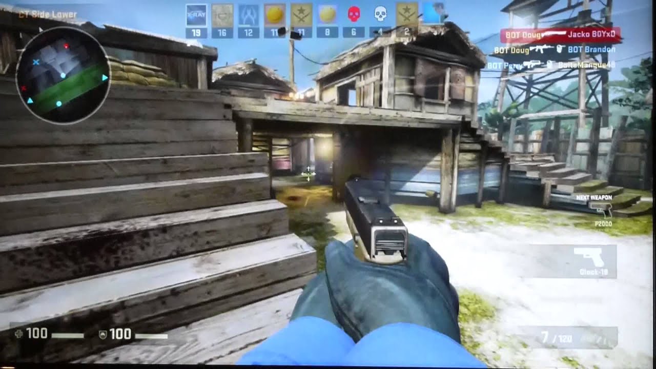 Counter Strike: Global Offensive ( Xbox 360 gameplay) #4 - YouTube