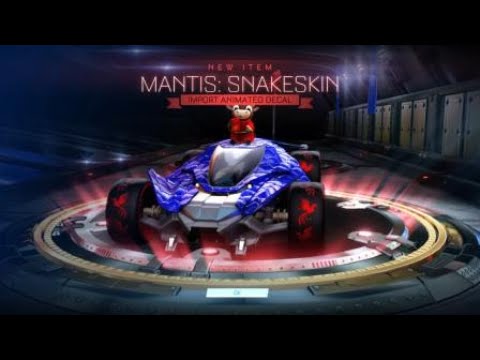 MANTIS: SNAKESKIN (Rocket League® Import Animated Decal) - YouTube