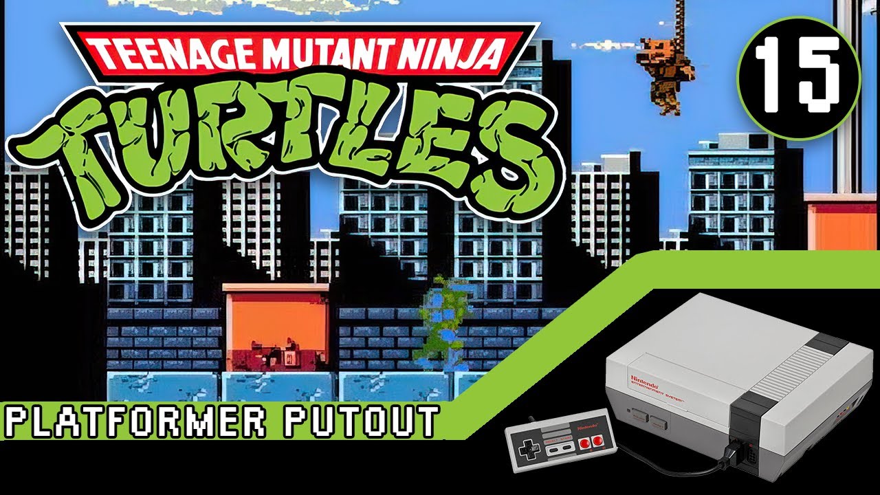 Teenage Mutant Ninja Turtles - Platformer Putout Game #15 - YouTube