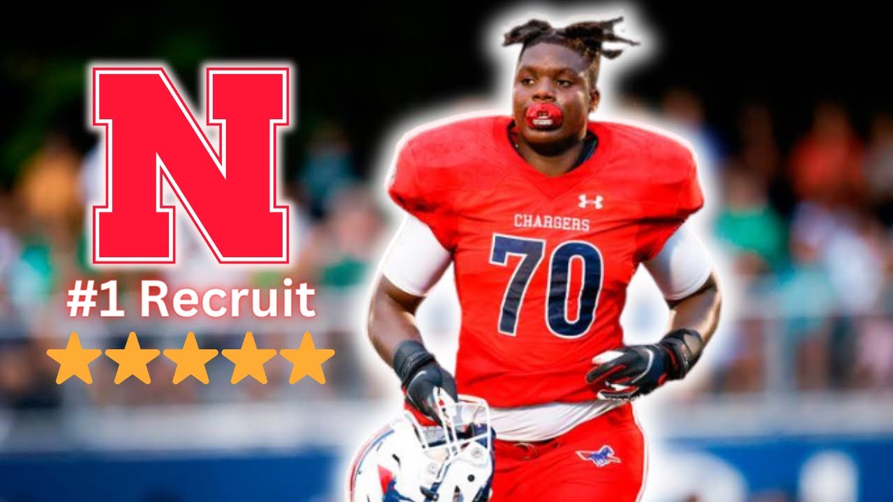 Nebraska Chasing #1 Recruit in America | 5 Star David Sanders | Husker ...