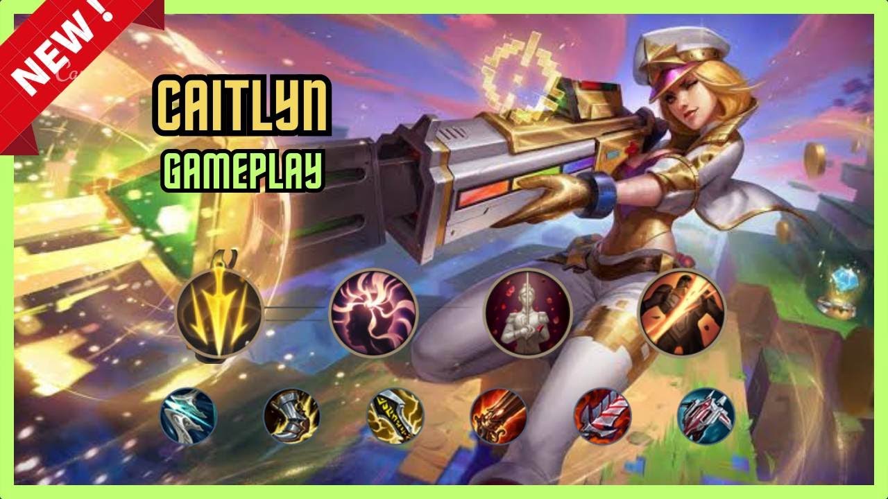 LOLTH - Caitlyn Adc Caitlyn Guide Gameplay S13 League of legends - YouTube