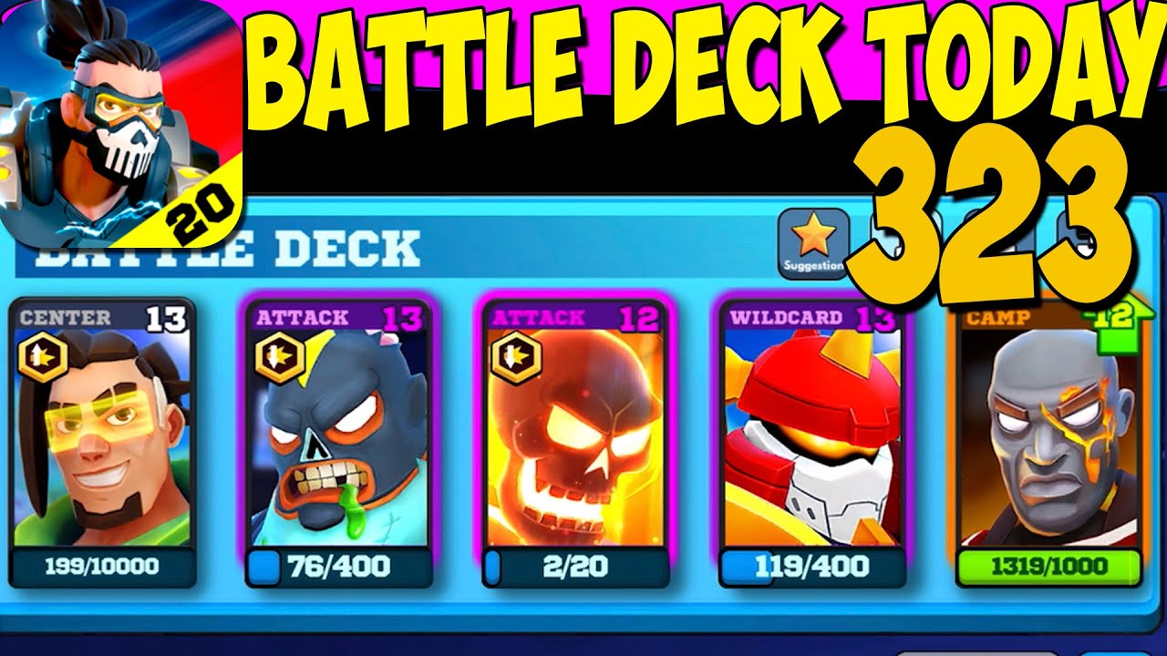 FRAG Pro Shooter - Walkthrough Gameplay part 323 - Battle Deck Today😱🔥 ...