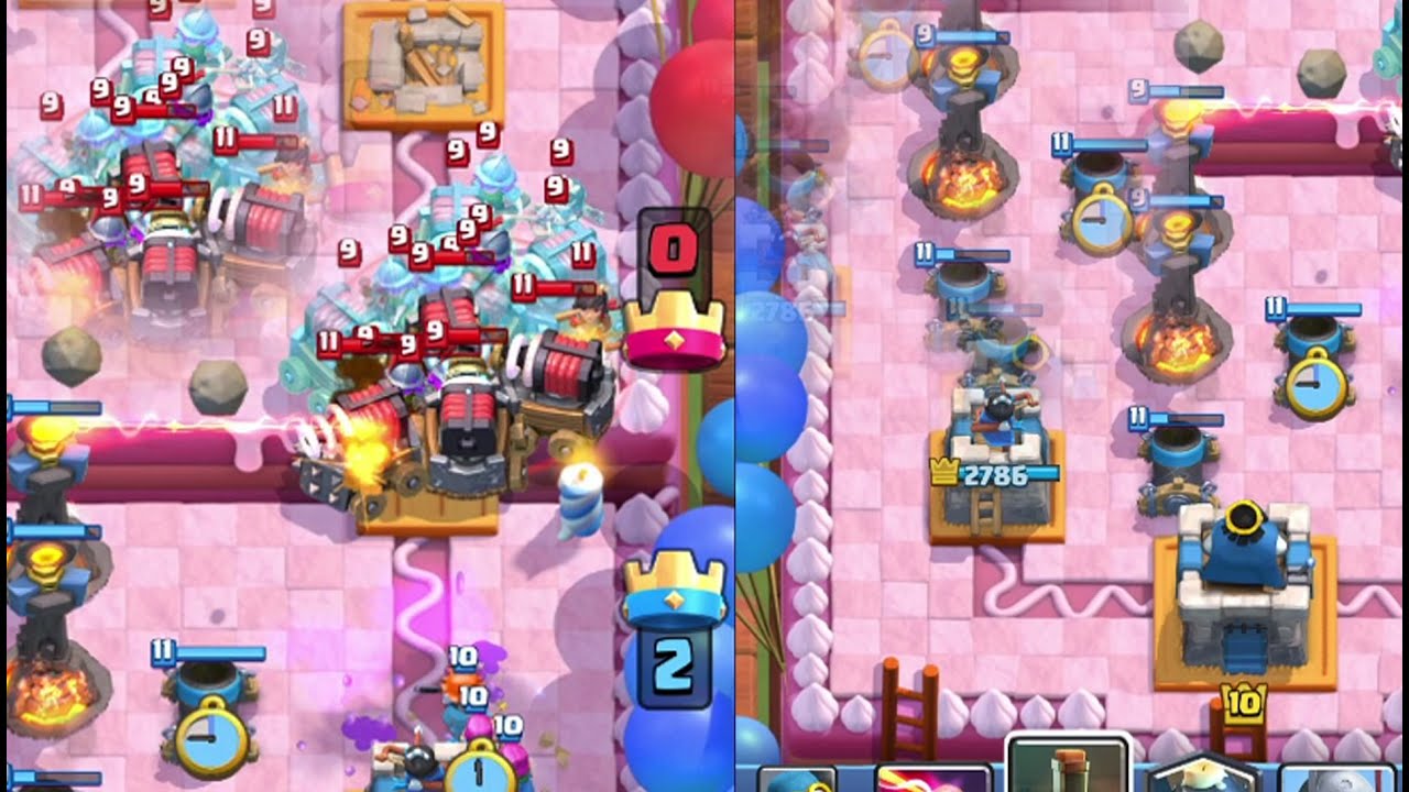 Deck Infinite Elixir Clash Royale - YouTube