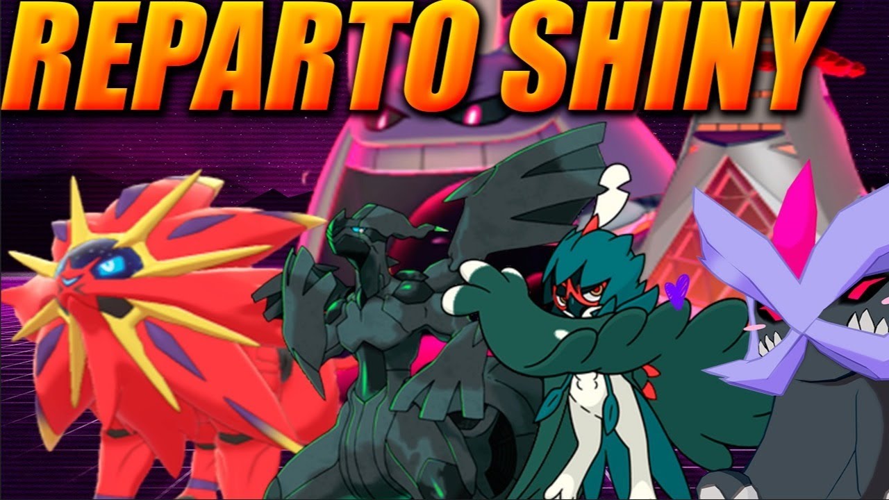 🛑 REPARTO DIRECTO SHINY🛑 ⚔️ SOLGALEO⚔️ ⚔️ GENGAR-GMAX ⚔️ KYUREM - YouTube