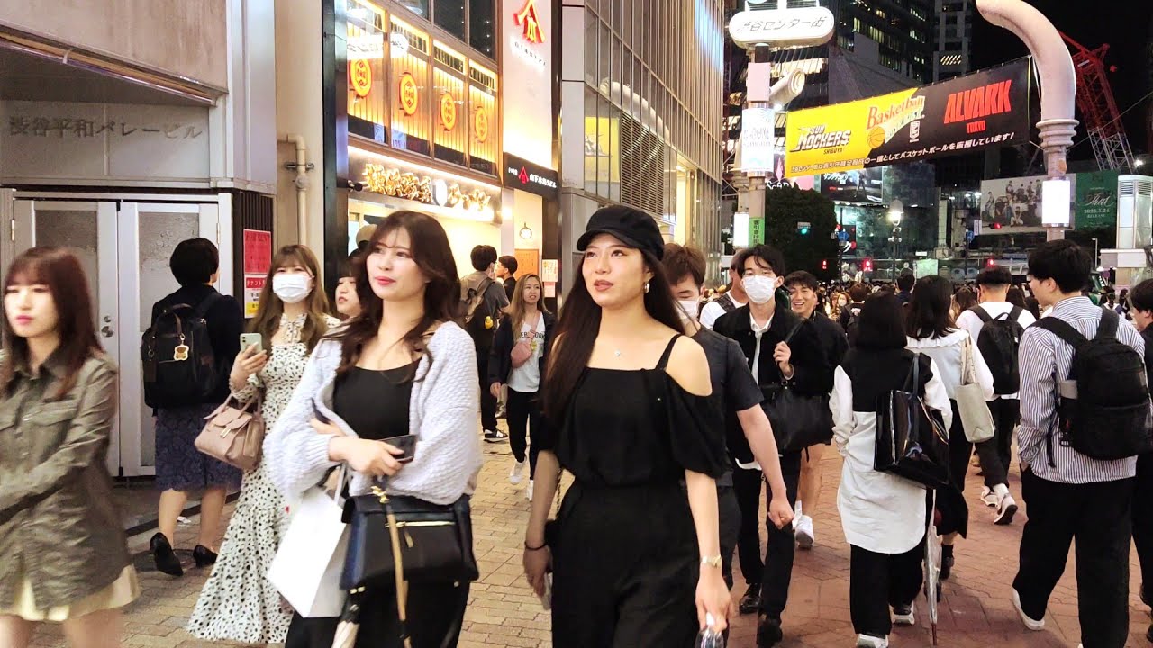 SHIBUYA WALK. 渋谷を歩く. Tokyo, Japan 🇯🇵🗾. May 2023. - YouTube