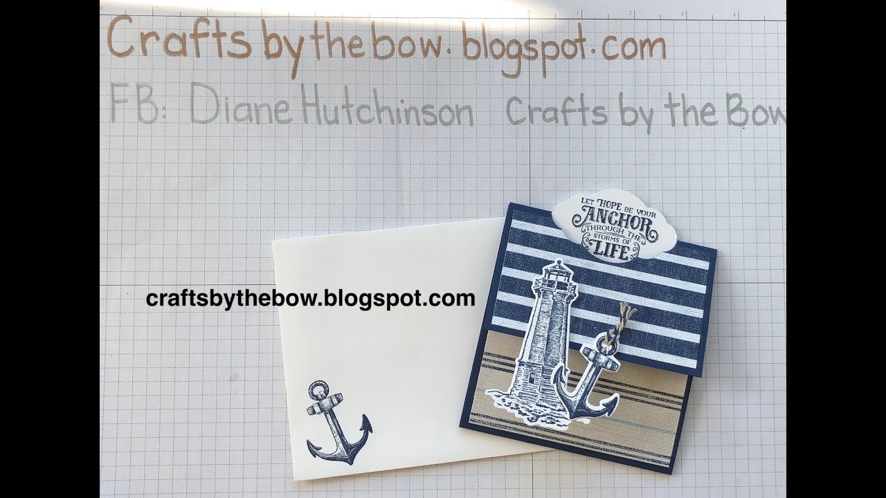 Top flap fold card - YouTube