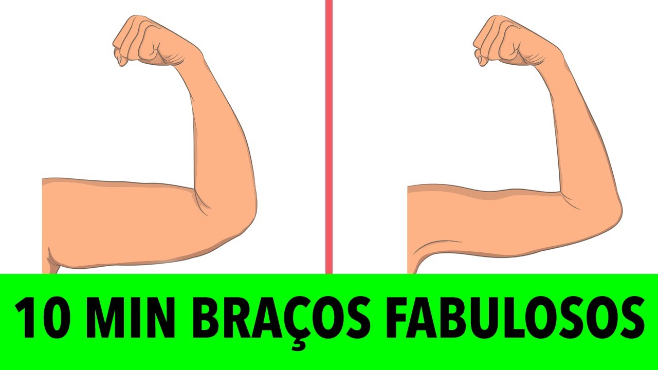 10 Minutos Para Ter Braços Fabulosos Treino Em Casa Sem Equipamento