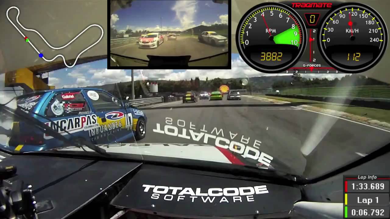TC2000 Colombia 2011 - Round 1 - Telemetría HD - TotalCode Software ...