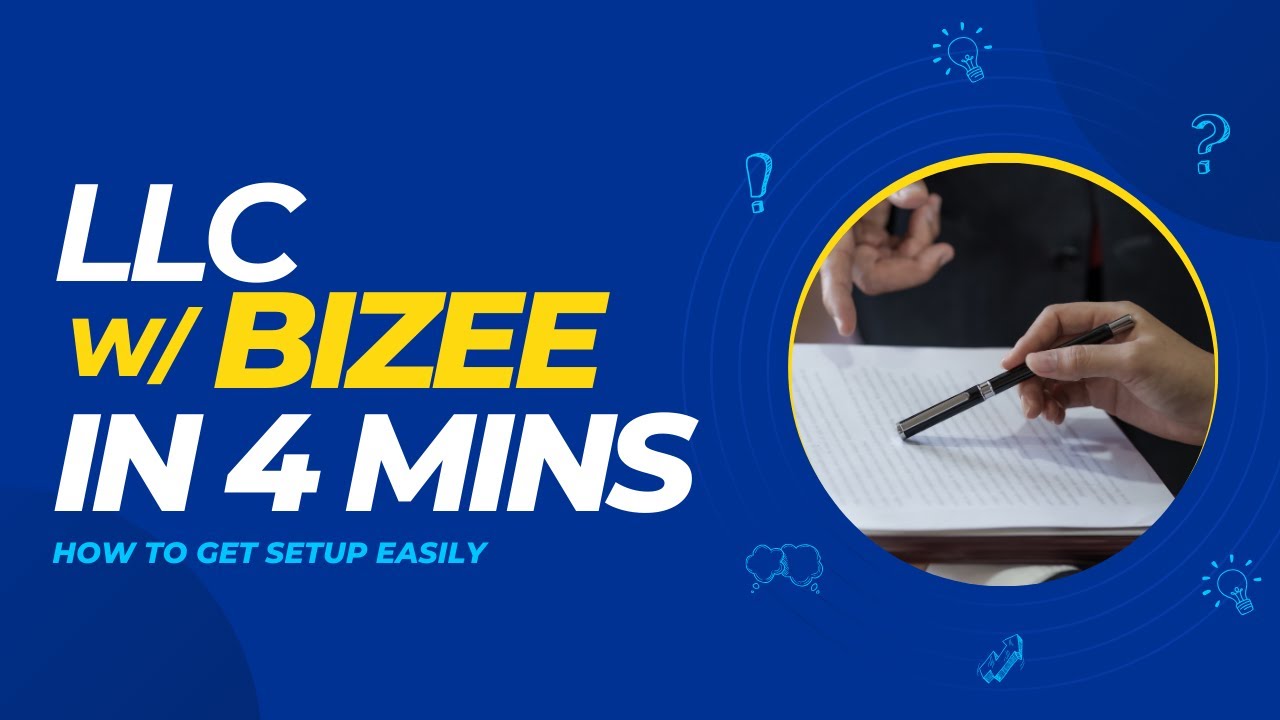 Setup an LLC with Bizee (Step by Step Instructions) - YouTube