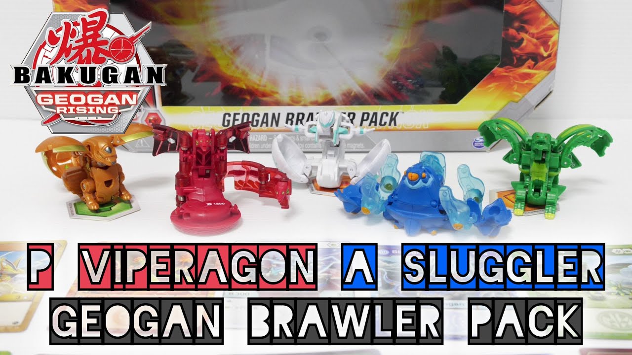 PYRUS VIPERAGON & AQUOS SLUGGLER Geogan Brawler Pack | Geogan Rising ...