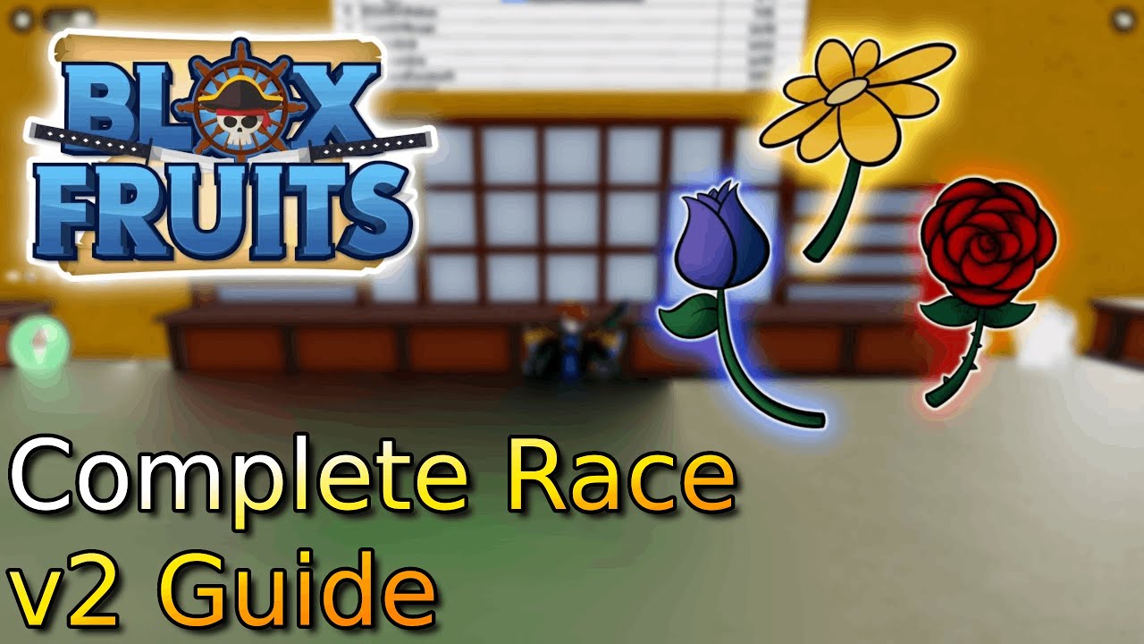 Blox Fruits Race V2 Complete Guide! | Roblox Blox Fruits - YouTube