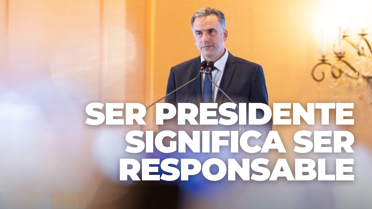 Ser presidente significa ser responsable. Hay que decirle no a la ...