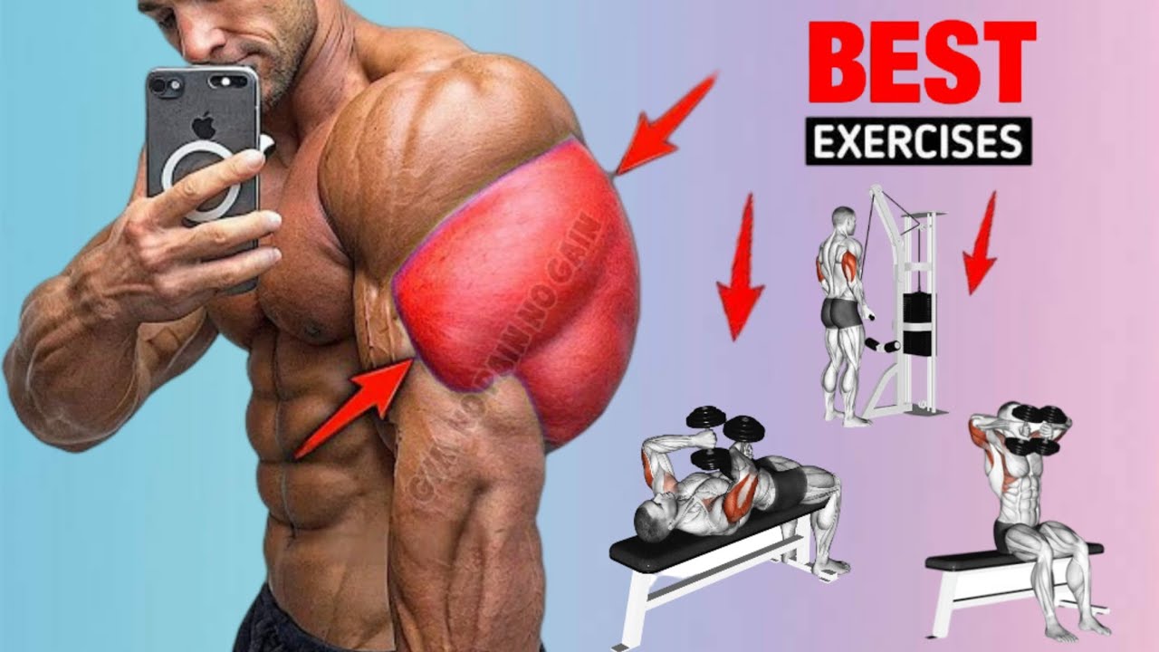 THE BEST EXERCISE FOR TRICEPS MASS ! - YouTube