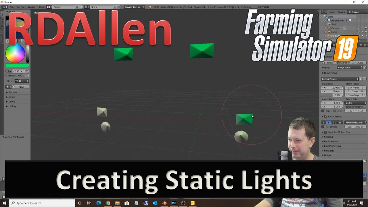 Creating Light Static Light Shader and Vertex Painting | How to Mod ...