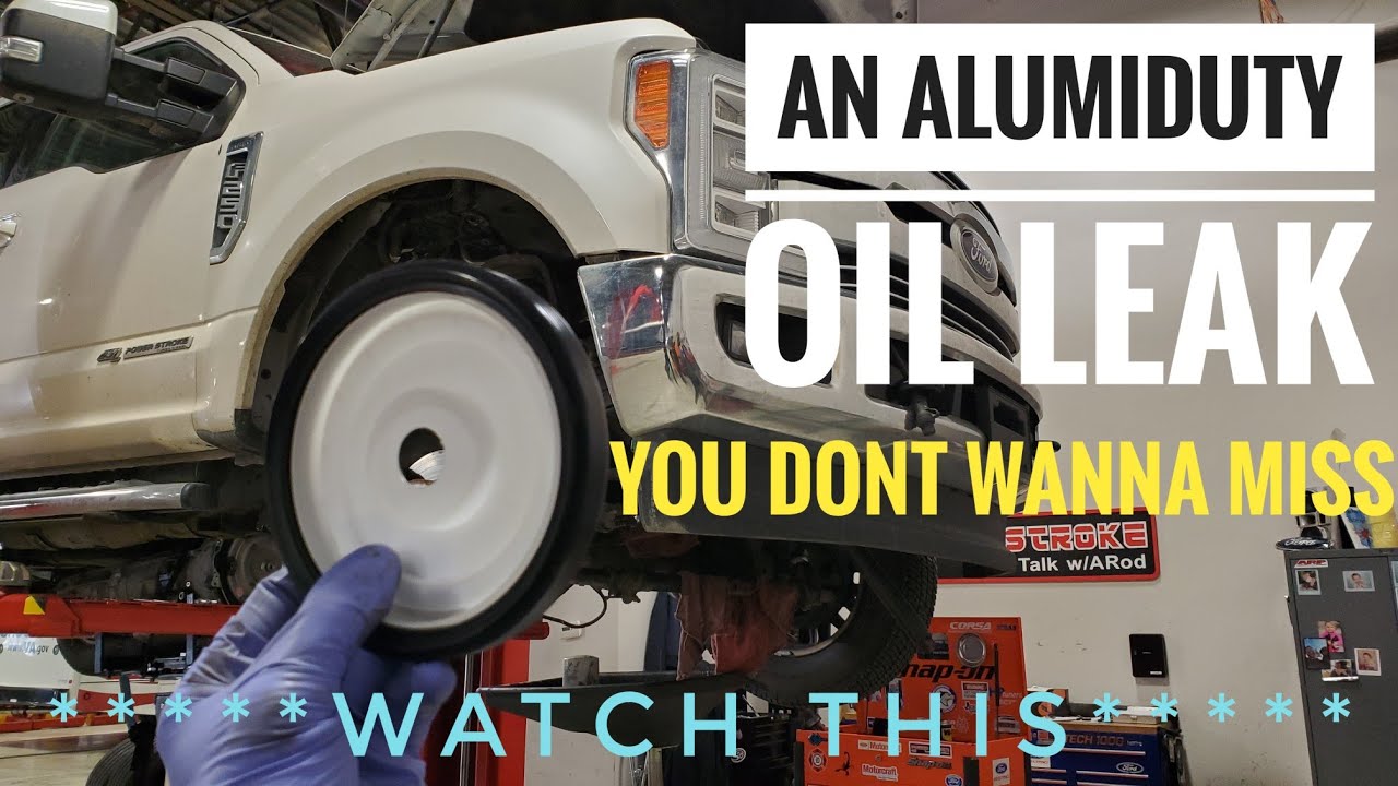 6.7 Ford Powerstroke Rear Crank Seal **HOW TO** #viral - YouTube
