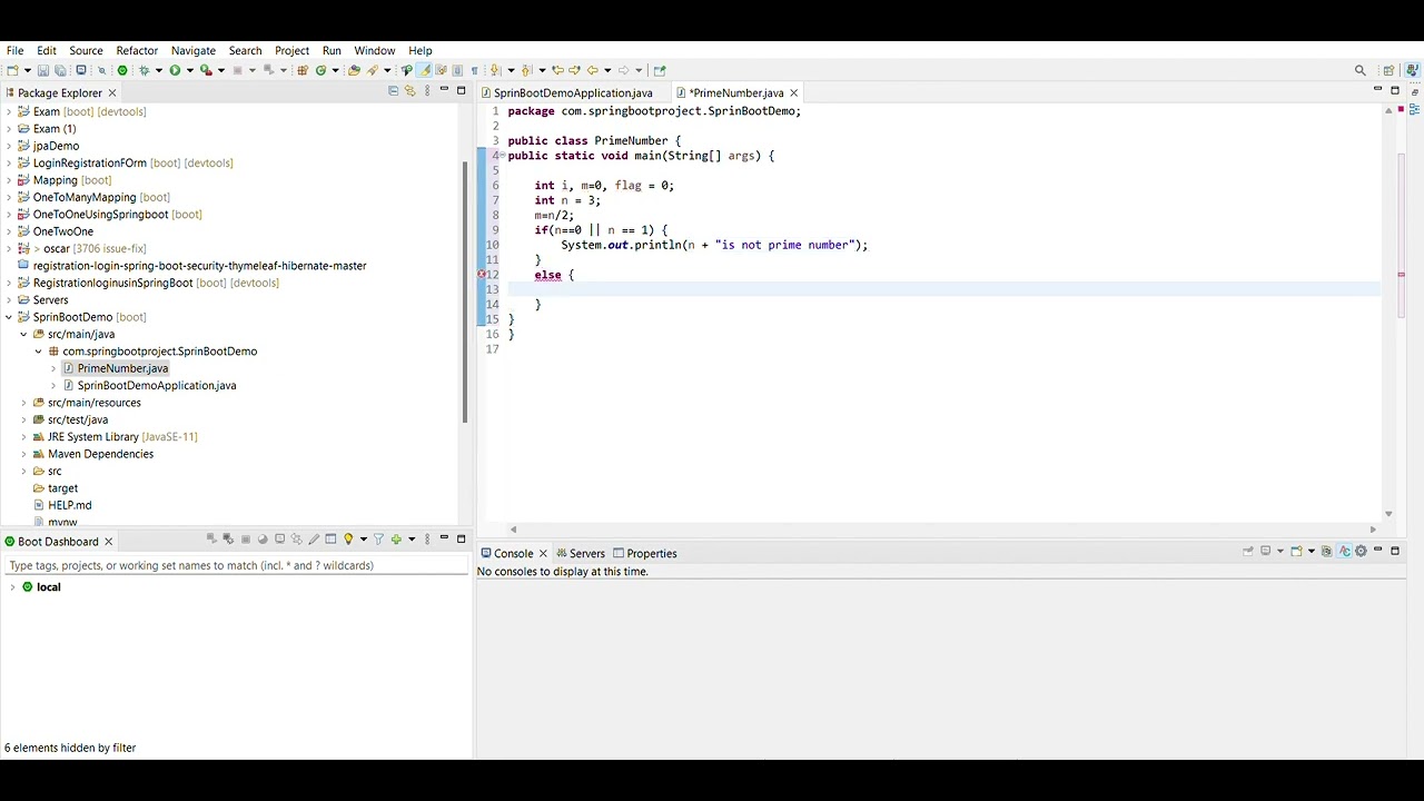PRIME NUMBER IN JAVA EASY METHOD YouTube PRIME NUMBER IN JAVA EASY METHOD YouTube