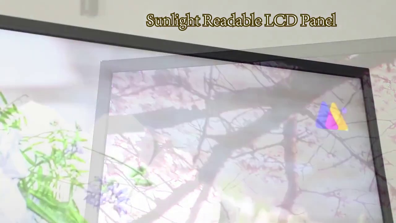 Sunlight Readable LCD Panel - YouTube