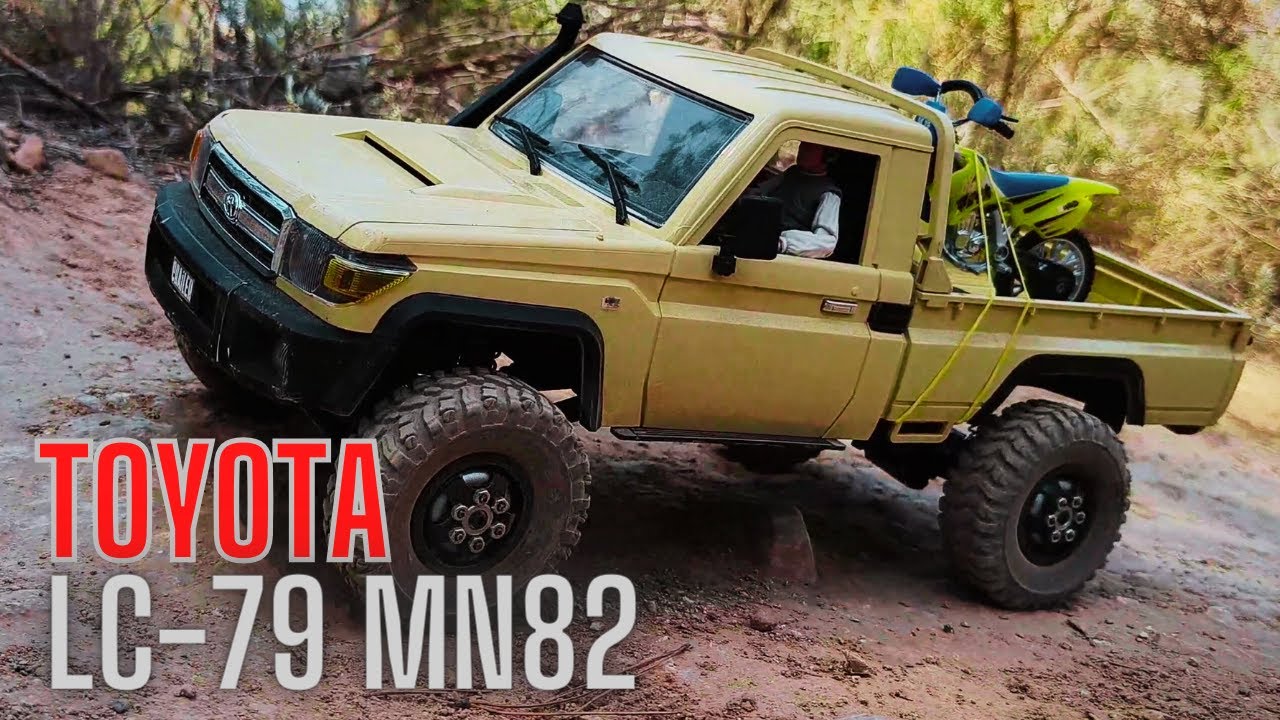 RC CRAWLER TOYOTA MN82 LC79 Nuevas ruedas ,4x4 off road route rock ...