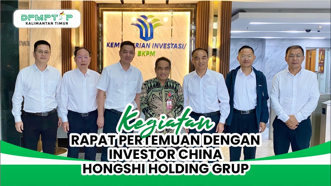 RAPAT PERTEMUAN DENGAN HONGSHI HOLDING GRUP - YouTube