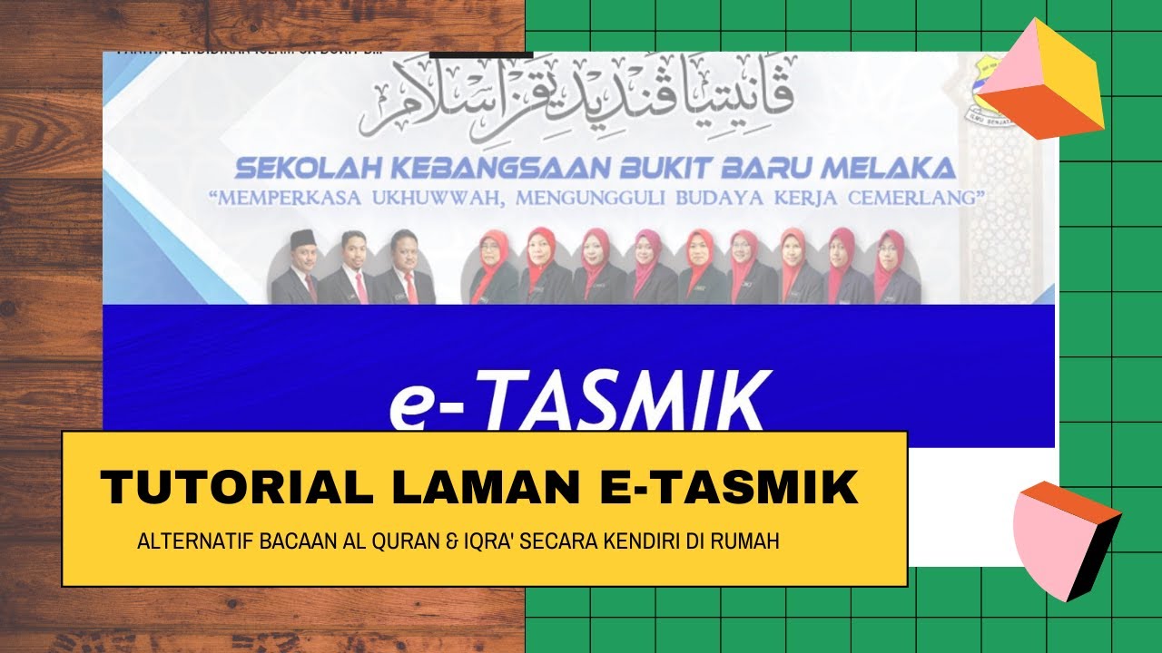 VIDEO TUTORIAL LAMAN E TASMIK - YouTube