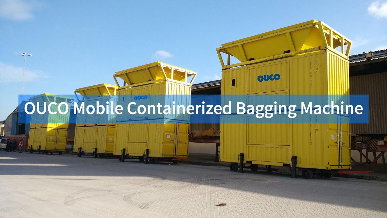 OUCO Mobile Containerized Bagging Machine: Bulk Bagging and Weighing Made Easy - YouTube