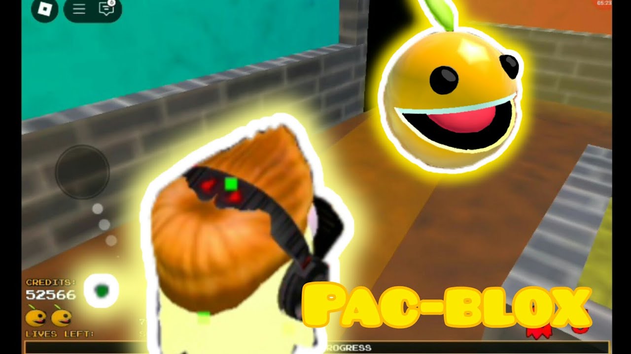 Pac-blox | Gané dos partidas jugando como Pac-blox | Roblox - YouTube