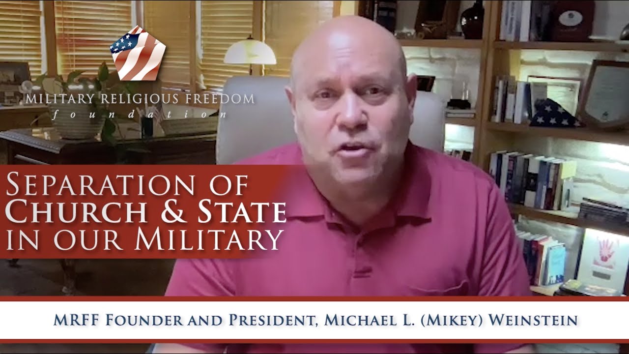 An Introduction by MRFF Founder and President Mikey Weinstein - YouTube