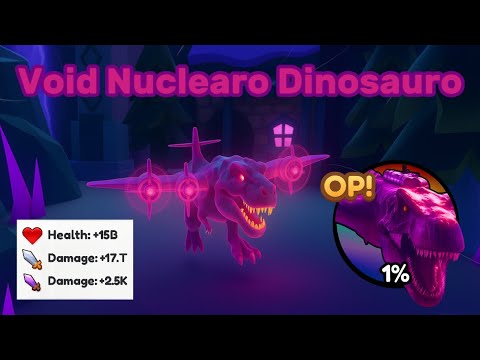 Unlocking Void Nuclearo Dinosauro in Brainrot Evolution! - YouTube